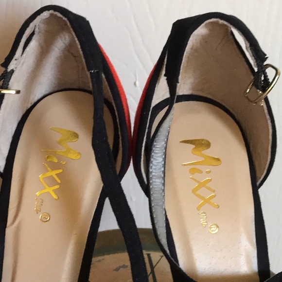 Mixx Shuz | Shoes | Mixx Tangerine Heels | Poshmark